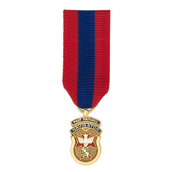 Past Faithful Navigator Miniature Medal - Knights Gear USA