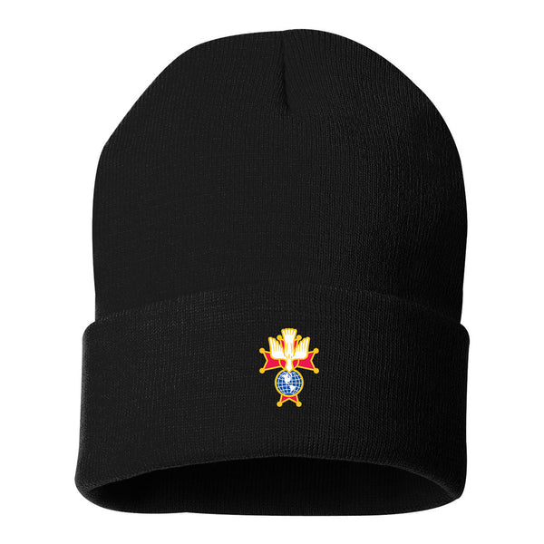Fourth Degree Fleece Lined, 12" Cuffed Beanie - Knights Gear USA