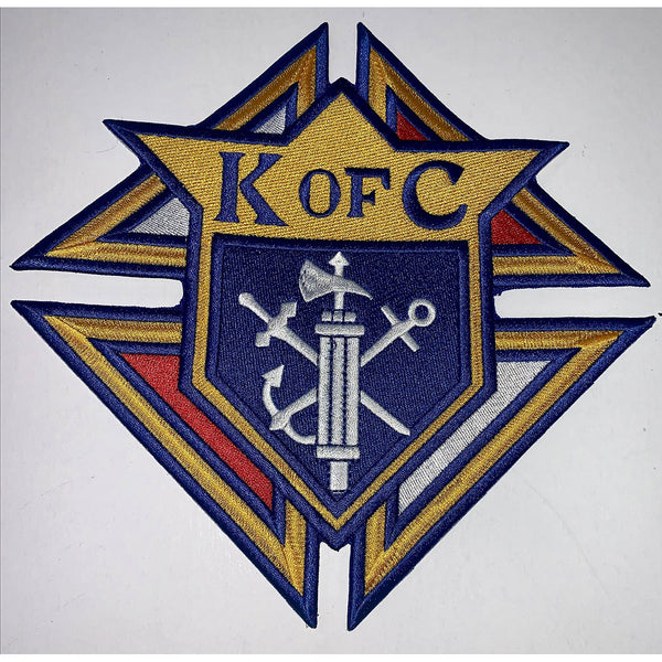 Embroidered KofC Emblem Patch - Knights Gear USA