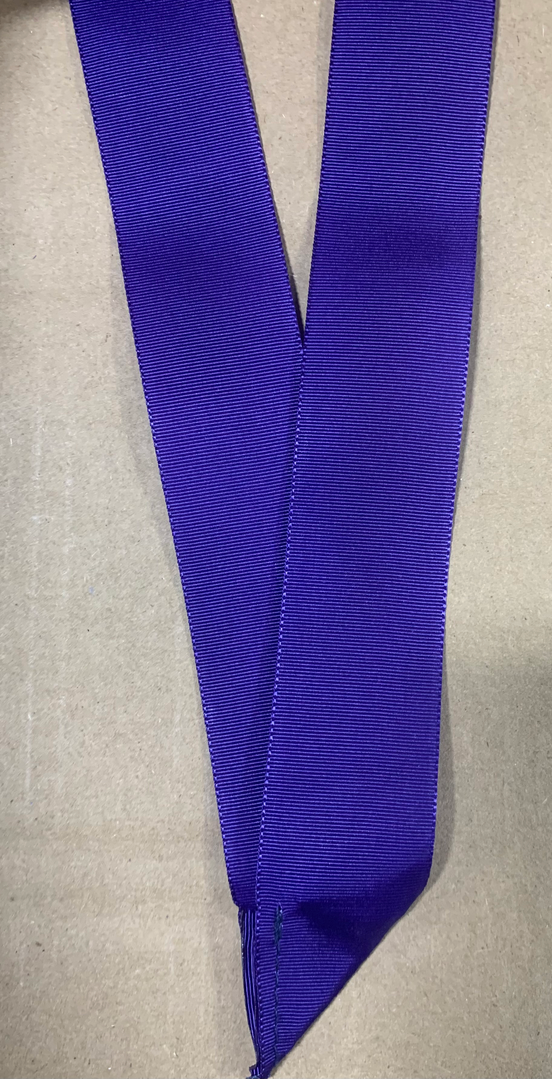 Lecturer Replacement Ribbon -White/Blue - Knights Gear USA